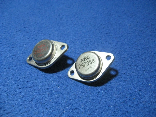 PIONEER SX-939 _ OutPut Power TRANSISTOR _ NEC 2SB541 & 2SD388 _ g/cond ...