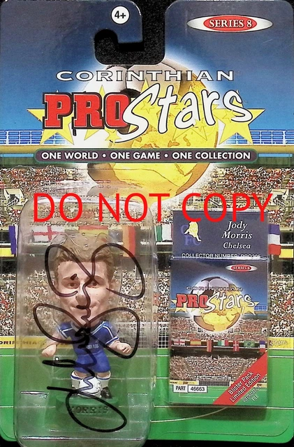 CORINTHIAN PROSTARS FOOTBALL Figure Chelsea Fc Jody Morris Autographed ...