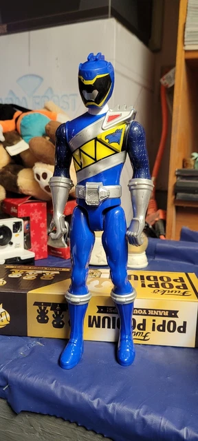 POWER RANGERS DINO Charge Blue Ranger 12” Action Figure Bandai SCG ...