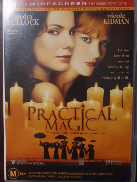 PRACTICAL MAGIC (DVD, 1998) Nicole Kidman | Region 4 | Free Post $9.95 - PicClick AU