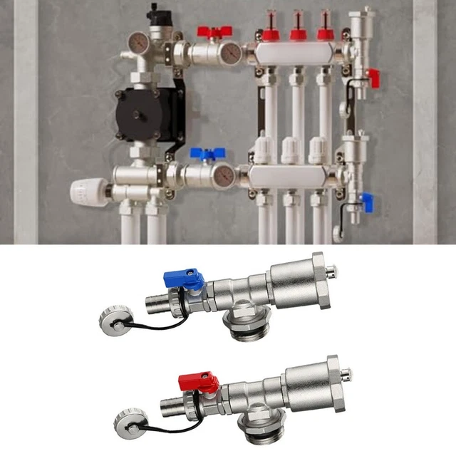 AUTOMATIC DRAIN QUICK Bleeder For Manifold Installation Ball Valve ...