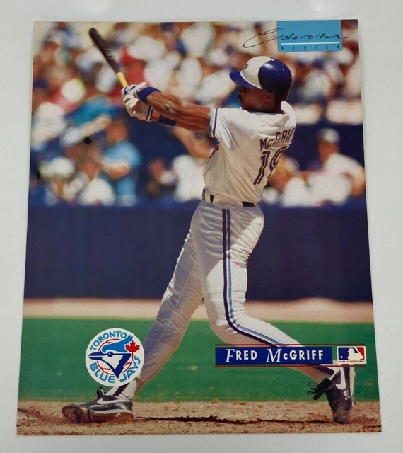 FRED MCGRIFF TORONTO Blue Jays Collector Series 8x10 Photo Card ...