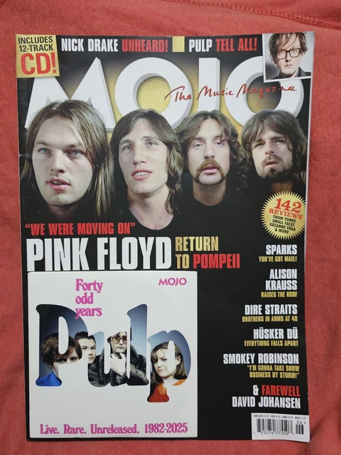 #379 MOJO MAG June 2025,Pink Floyd,Dire Straits,Snokey Robinson,FREE ...