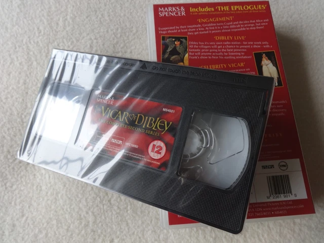 The Vicar Of Dibley 2nd Series Limited Edition Vhs Video Tape 1647