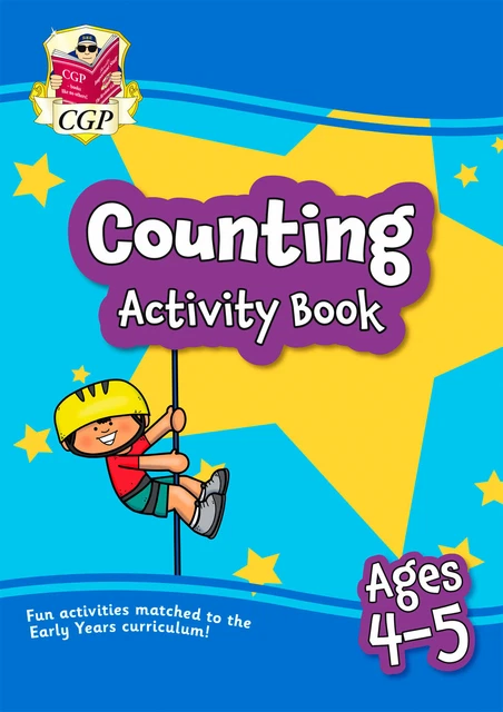 RECEPTION AGES 4-5 Counting Home learning Activity Book Cgp EUR 5,84 ...