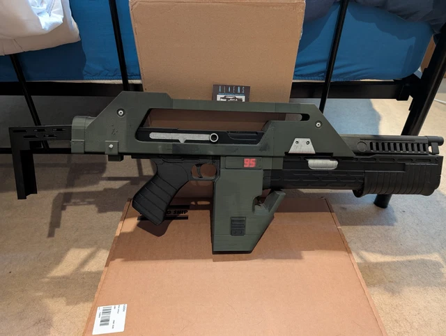 ALIENS M41A PULSE Rifle 3D Printed Replica Prop / Cosplay 1:1 Scale £31 ...