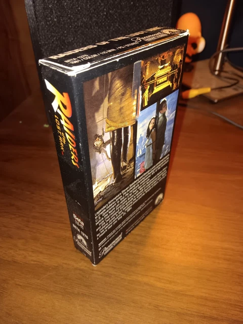 RAIDERS OF THE Lost Ark Beta Max (Not VHS) Indiana Jones Tape Video ...