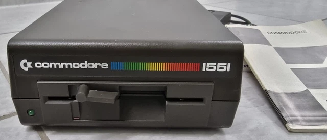 SELTENES COMMODORE 1551 Single Floppy Disc Drive. Sehr schöner Zustand ...
