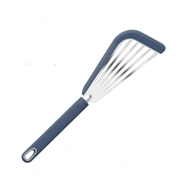 HEAT RESISTANT FISH Turner Silicone Slotted Fish Flipper Kitchen ...