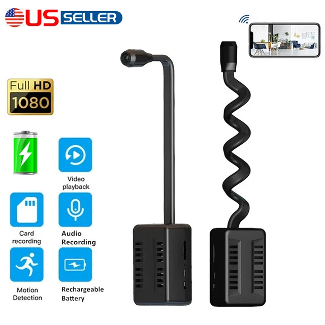 HD 4K MINI WIFI Smart DIY Camera Pinhole DVR Wireless Night Vision ...