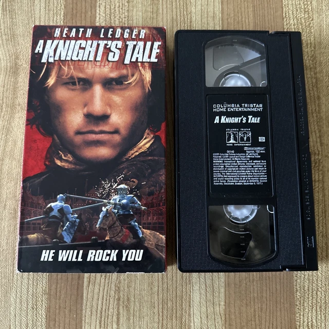 A KNIGHTS TALE VHS 2001 Heath Ledger Mark Addy Rufus Sewell $10.99 ...