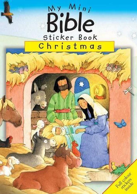 CHRISTMAS: MINI BIBLE Sticker Book Christmas by Sally Ann Wright ...