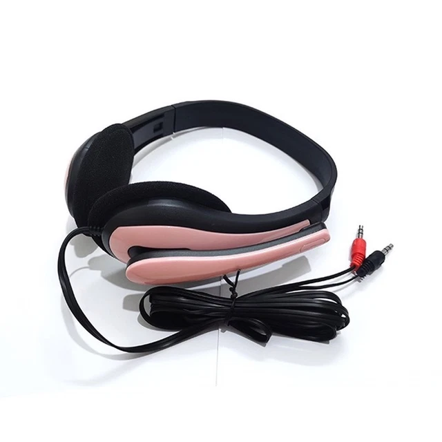 OVER-EAR KOPFHÖRER MIT zwei 3,5 mm Klinkenbuchsen für Computer und ...