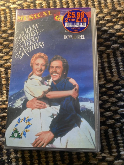 SEVEN BRIDES FOR Seven Brothers VHS VIDEO £9.99 - PicClick UK