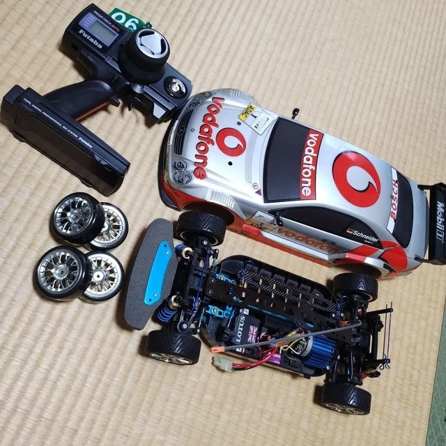 TAMIYA TT-01 1/10 Mercedes-Benz RC Car Kit Full Function Radio Control ...