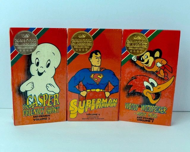 VINTAGE UAV CARTOON Classics Collection SEALED Volume 2 4 7 VHS 1989 ...