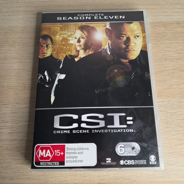 CSI CRIME SCENE Investigation Series 11 DVD Region 4 PAL Eleven Season ...