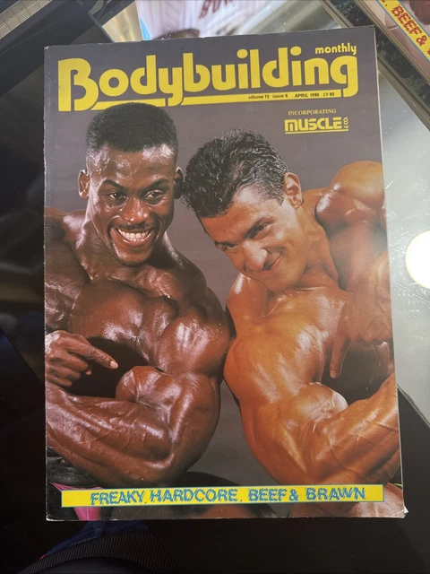 BODYBUILDING MONTHLY APRIL 1990 Rare Vintage Muscle £12.00 - PicClick UK