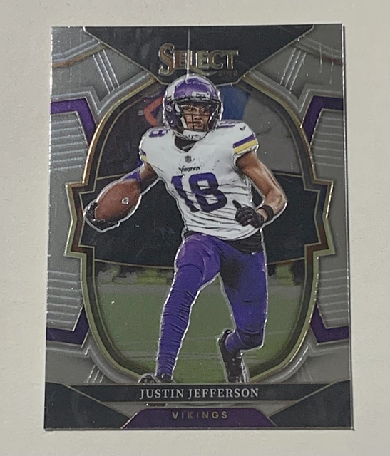 2022 PANINI SELECT Justin Jefferson Concourse #50 Vikings du Minnesota ... 2022 PANINI SELECT Justin Jefferson Concourse #50 Vikings du Minnesota ...
