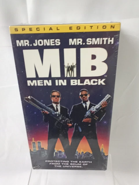 MEN IN BLACK VHS 2000 Special Edition Tommy Lee Jones Will Smith NEW SEALED £6.54 - PicClick UK