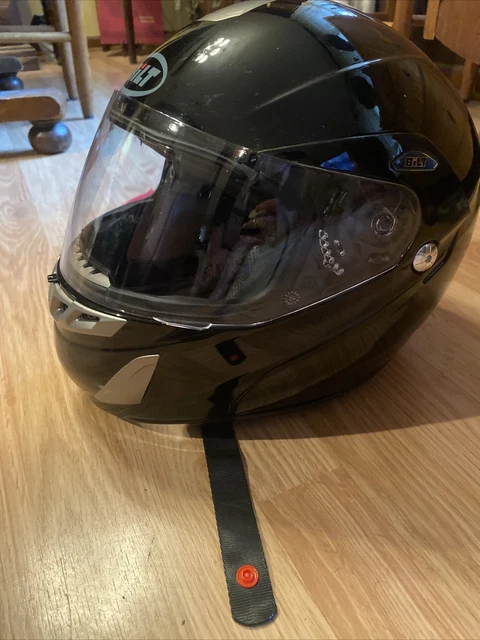 BILT MODEL BLH 6 Full Face Motorcycle Helmet BLACK Size M Unisex -carry ...