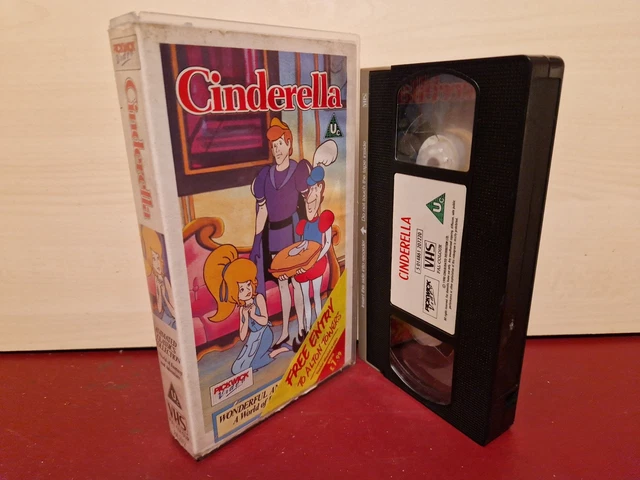 CINDERELLA - ANIMATED - Pickwick Video - PAL VHS Video Tape (T216) £2. ...