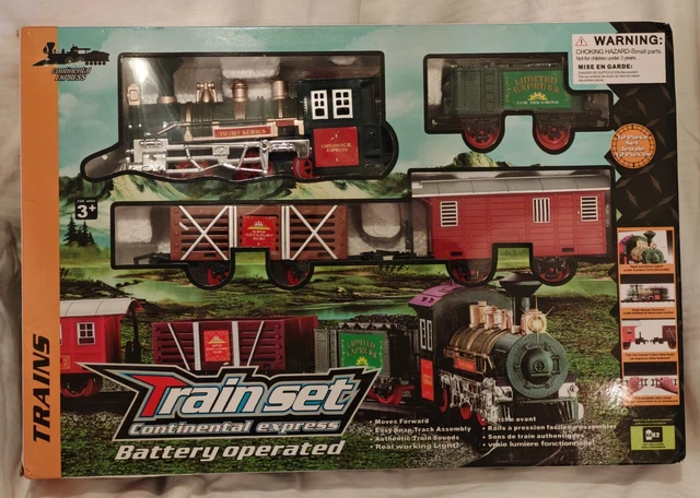 CONTINENTAL EXPRESS TRAIN Set, Battery Operated, New In Box £19.50 ...