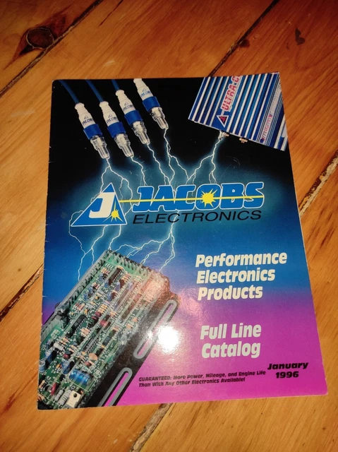 1996 JACOBS ELECTRONICS Full Line catalog Energy Pak Omni Pak Nitrous ...