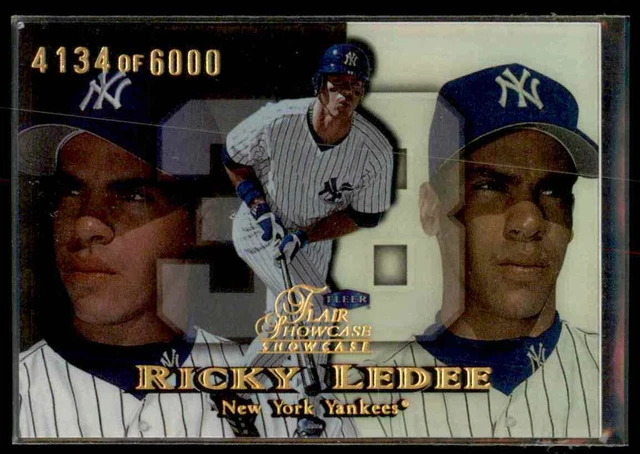 1999 FLAIR SHOWCASE Row 1 Ricky Ledee 4134/6000 #118 EUR 1,88 - PicClick FR