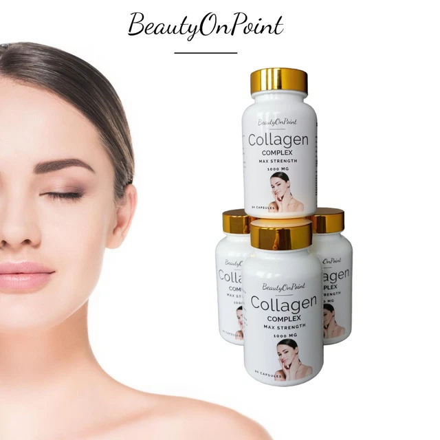 Collagen Marin Lindens E 400mg Capsules – Type 1 Peptides, 90 Capsules ...