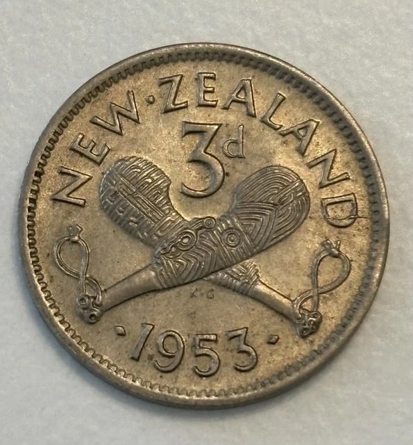 1953 | NEW Zealand | 3d Coin | Queen Elizabeth II £3.82 - PicClick UK
