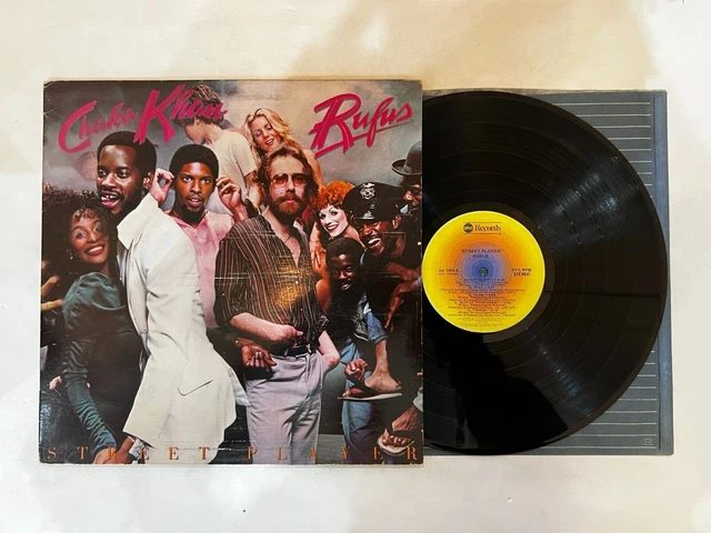 RUFUS & CHAKA Khan - Street Player LP - ABC Records - AA-1049 SP EUR 8 ...