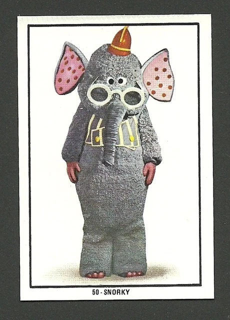 THE BANANA SPLITS TV Show Vintage 1973 Hanna Barbera Spanish Card ...
