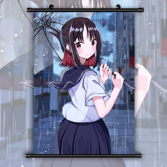 KAGUYA-SAMA LOVE IS War Shinomiya Banner Canva Wall Poster Scroll Room ...