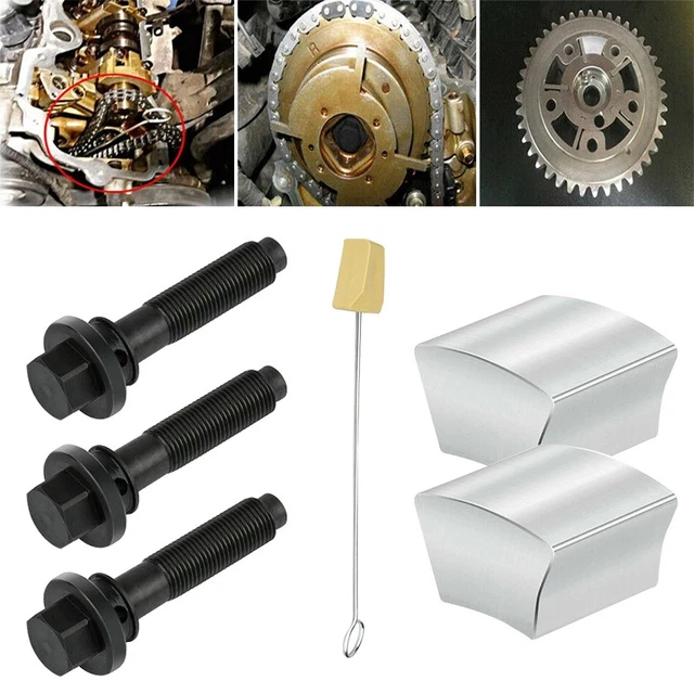 CAM PHASER LOCK Out Kit Camshaft Bolt and Timing Chain Tool For Ford 4.6/5.4L 3V $33.61 ...