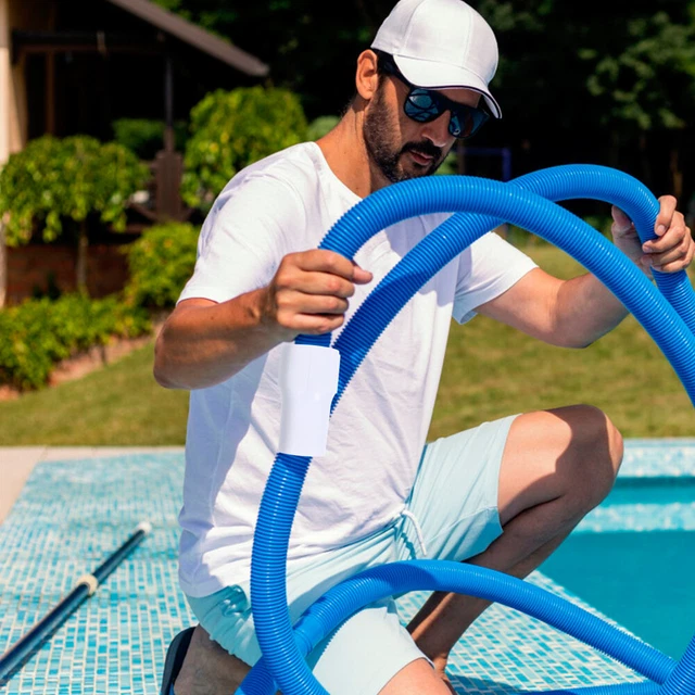 POOL FITTINGS CLEANER Hose Connector Vacuum Adapter Pipe Inflatable ...