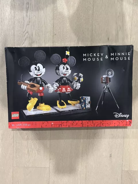 LEGO DISNEY: MICKEY Mouse and Minnie Mouse (43179) **Minor Box Damage ...