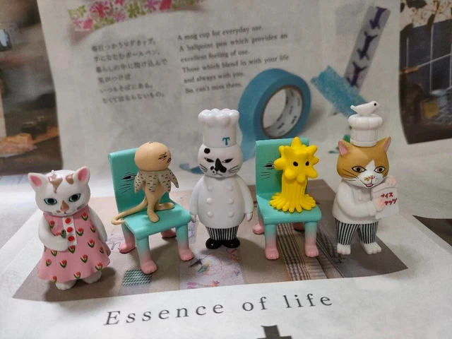 YUKO HIGUCHI MINI Figure Mascot Boris General Store Set Of 5 $80.00 ...