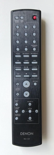 ORIGINAL DENON RC-1131 Fernbedienung Remote Control geprüft/tested ...