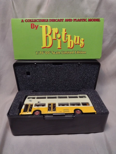 BRITBUS N6203 SCANIA-MET Double Decker Bus Tyneside P.T.E £29.99 ...