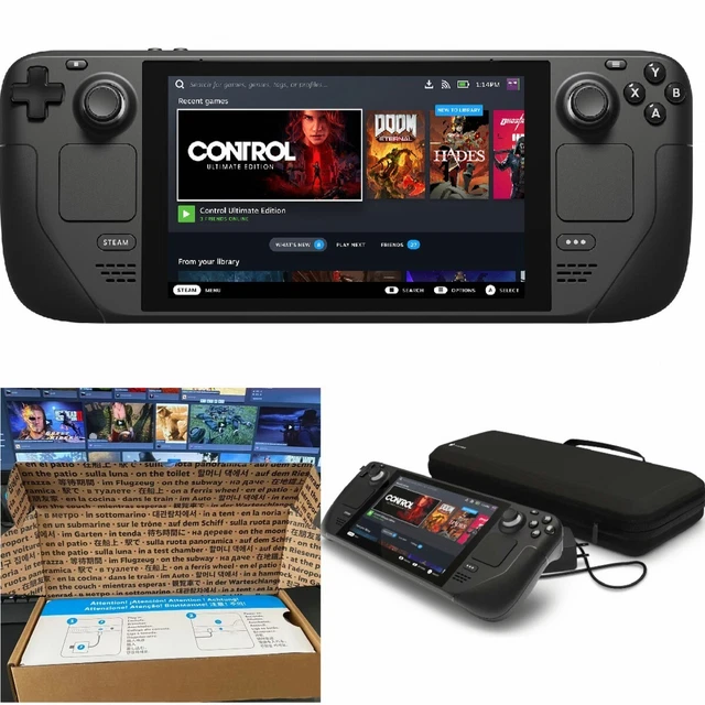 VALVE STEAM DECK 64GB Handheld Console 100% Brand New Original Factory ...