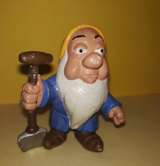 LAZY DWARF SNOW White PVC COMICS SPAIN/Enano perezoso BLANCANIEVES PVC ...