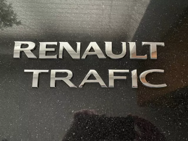 RENAULT TRAFIC 2014-ON Rear Badge Emblem Logo *New* 908897437R /S58-18 ...
