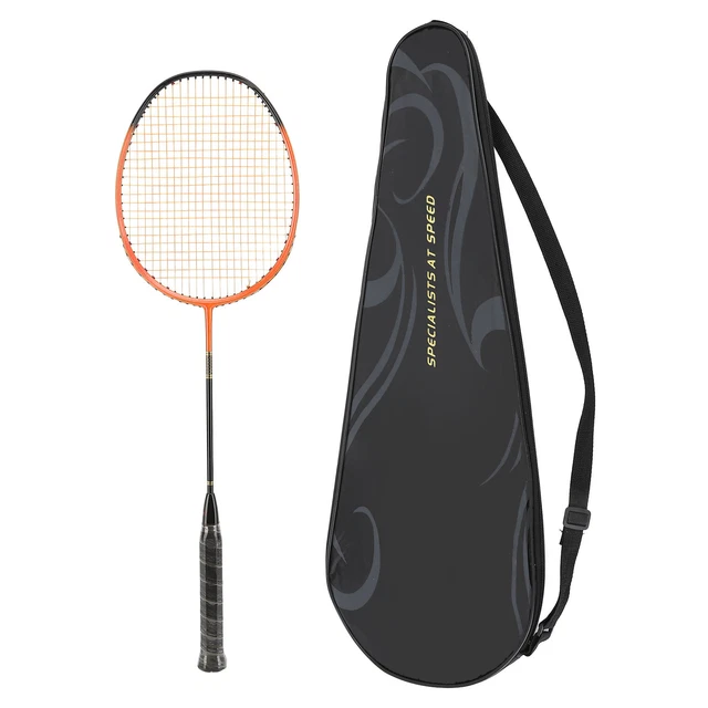 (ORANGE)CARBON FIBER BADMINTON Racket Ultralight Badminton Racket ...
