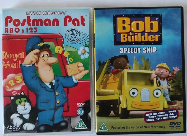 POSTMAN PAT & Bob The Builder DVD Bundle ️ GC Kids Family TV Classic ...