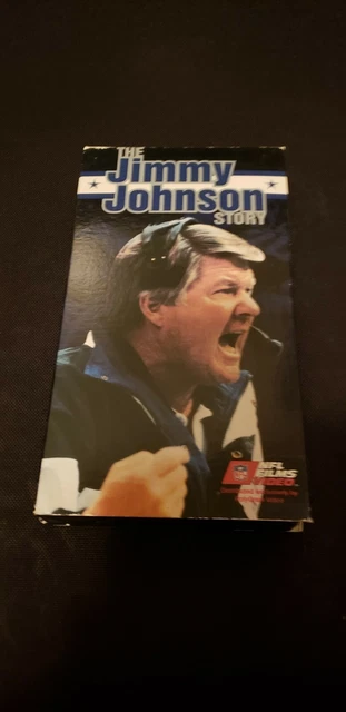 THE JIMMY JOHNSON Story (VHS, 1994) Dallas Cowboys Troy Aikman Emmitt ...