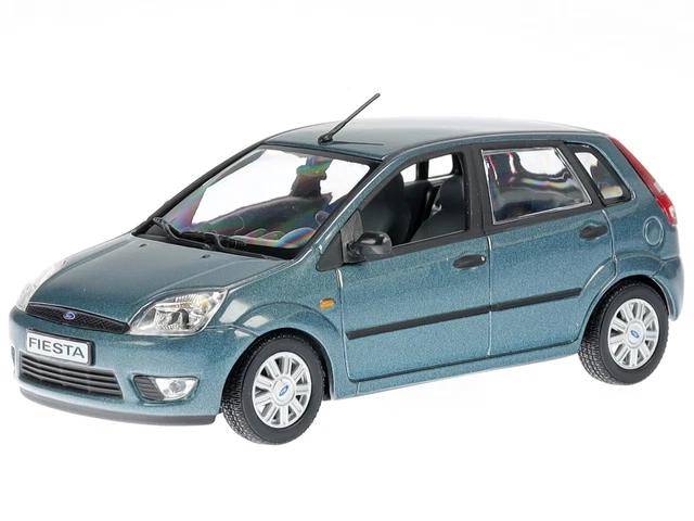FORD FIESTA 2001 5d vert véhicule miniature Minichamps 1/43 EUR 44,99 ...
