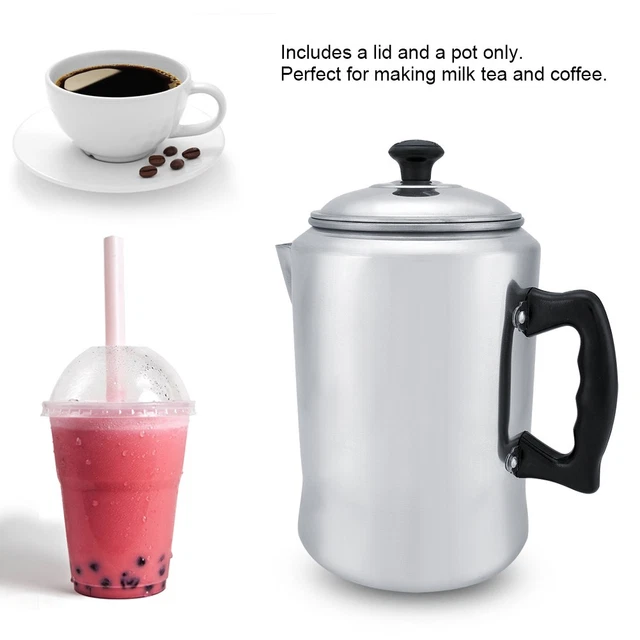 ALUMINUM ALLOY COFFEE Maker Pot Percolator Tea Kettle Stove Top With ...