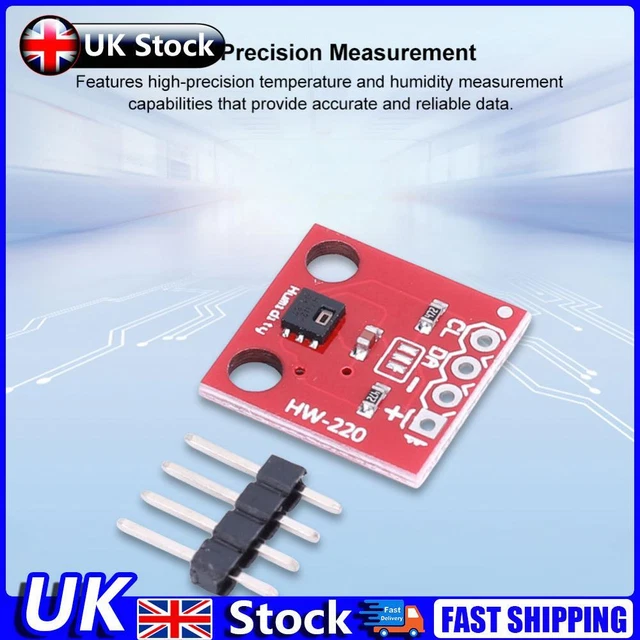 HTU21D I2C SENSOR Module Temperature Humidity Sensor 1.5V-3.6V GY-213V-HTU21D UK £5.40 - PicClick UK