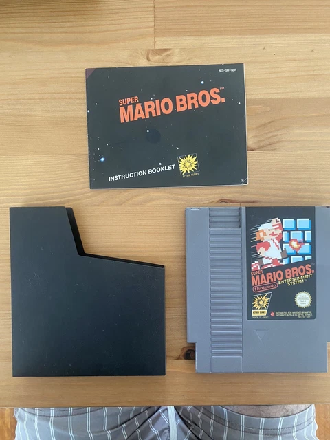 NINTENDO NES SUPER Mario Bros. NES GAME CARTRIDGE $40.00 - PicClick AU
